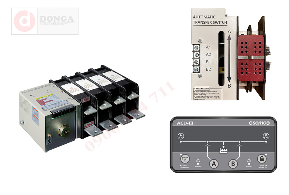 Tủ Chuyển Nguồn ATS 3000A | Đạt Chuẩn ISO9001